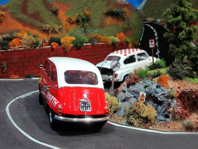 El garaje de Joan a escala 1:18: FIAT 600D Multipla "La Marmitta - ABARTH" '64 - La Mini Miniera ...